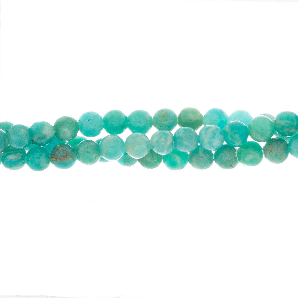 AMAZONITE 4mm Round – Eloxite